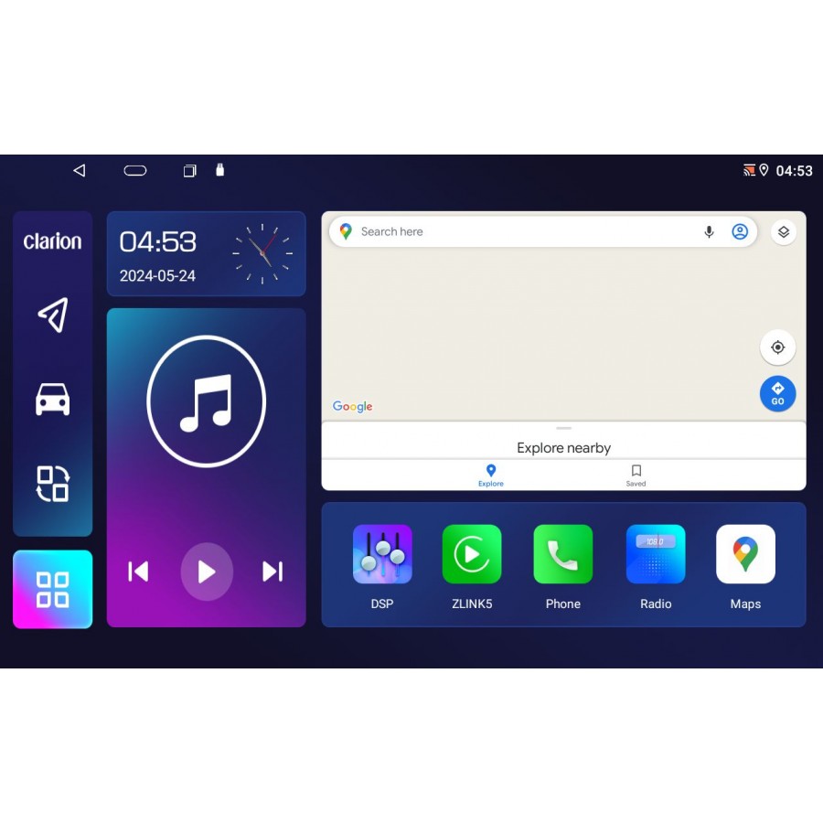 CLARION GL71072 Οθόνη OEM Multimedia Αυτοκινήτου για OPEL ASTRA J 2011>2015 (CarPlay/AndroidAuto ...